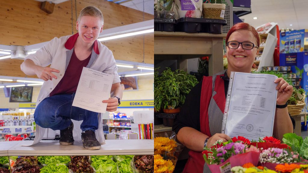 Wir gratulieren unseren Super-Azubis - EDEKA Lechertshuber & Wimmer GmbH